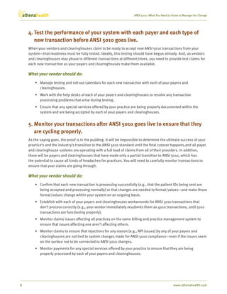 Ansi 5010 | PDF | Health Insurance | Insurance