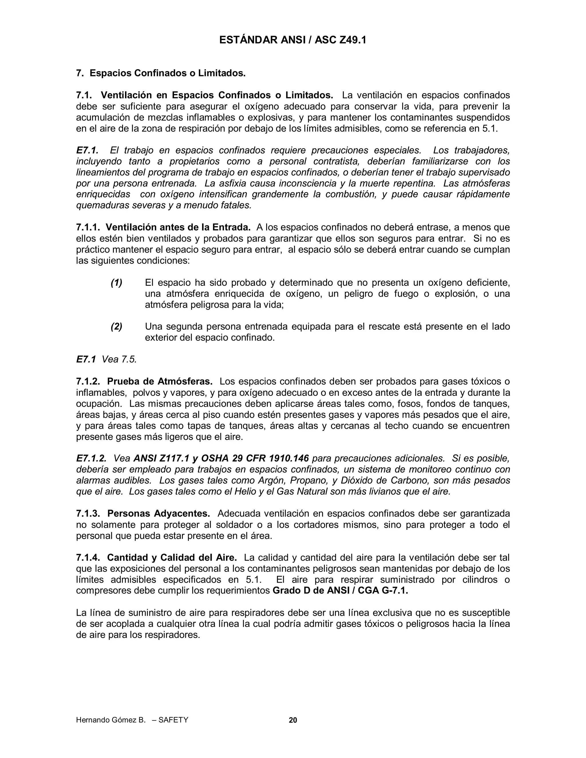 Ansi z49-1-seguridad-en-soldadura español | PDF