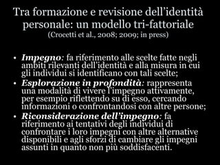 Ansia Ed Incertezza Identitaria In Adolescenza Elisabetta Crocetti | PPT