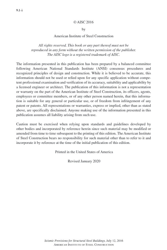 ANSI_AISC 341-16_ Seismic Provisions for Structural Steel Buildings ...