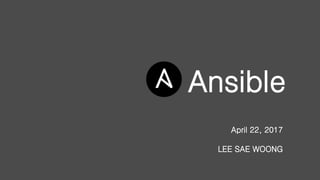 Ansible : what's ansible & use case by REX | PPT