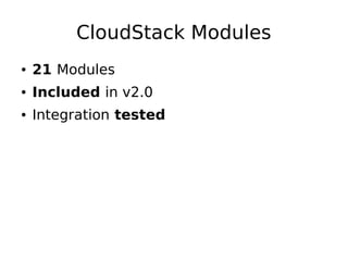 Ansible and CloudStack | PPT