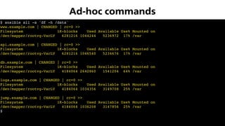Ansible at work | PPT