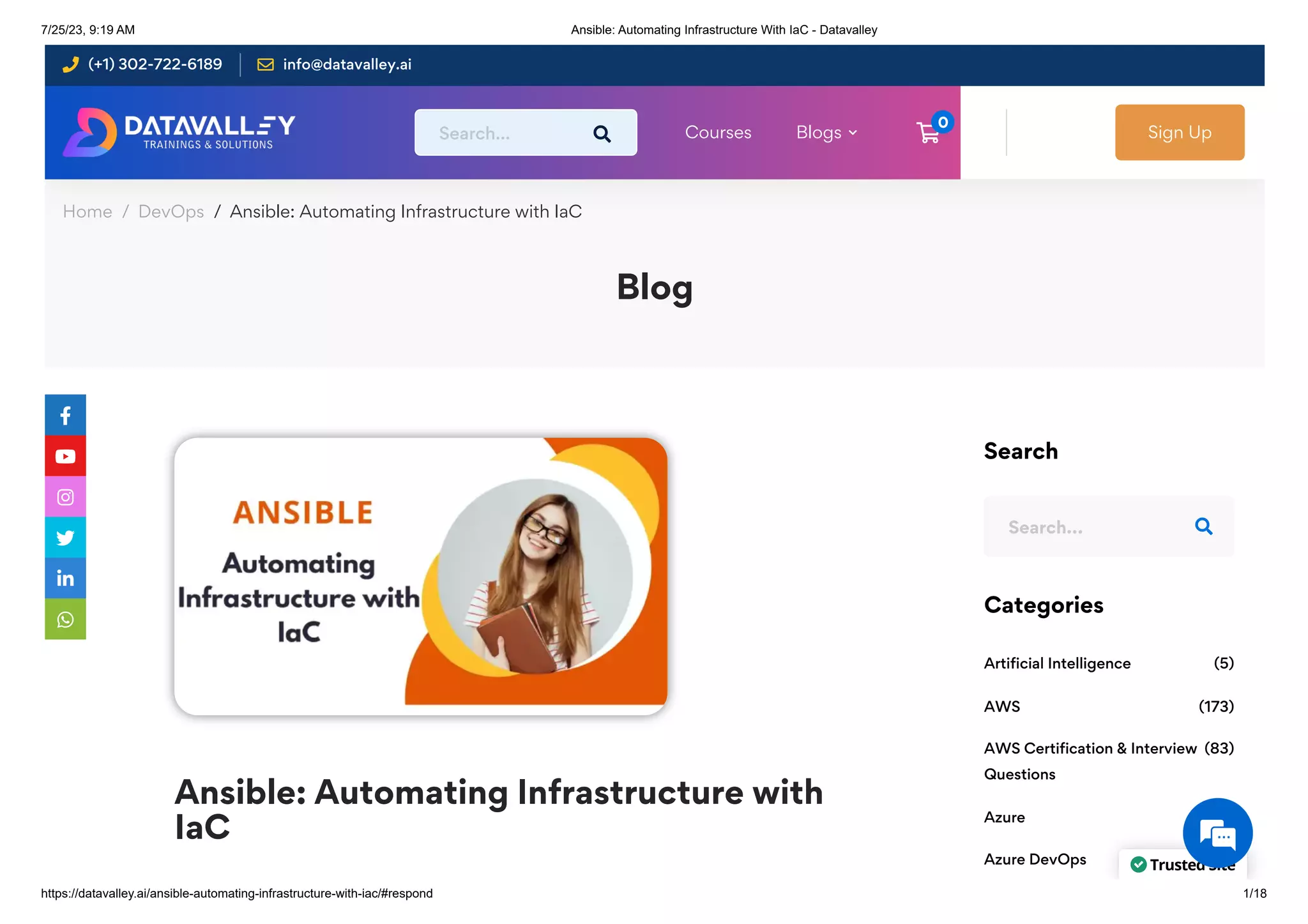 Ansible_ Automating Infrastructure With IaC - Datavalley (1).pdf