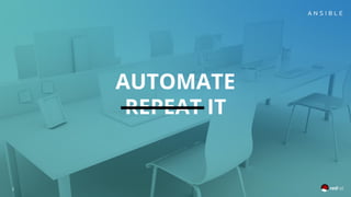 Ansible automation sa technical deck q2 fy19 | PPT