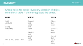 Ansible best practices | PPT