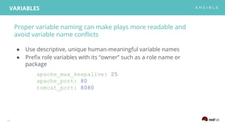 Ansible best practices | PPT
