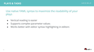Ansible best practices | PPT
