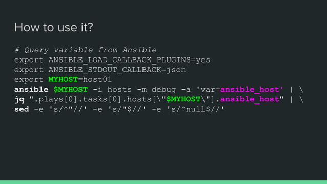 Ansible Callback Plugins Ppt
