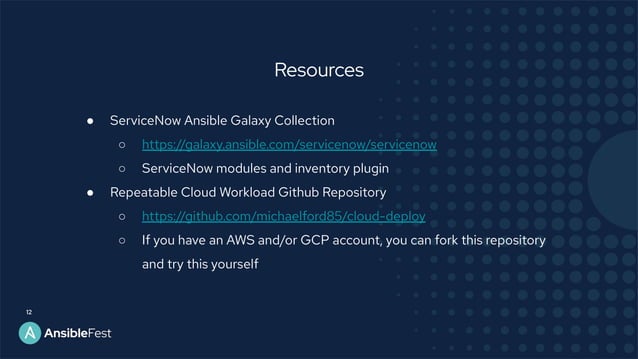Enabling Self Service Automation With Servicenow And Ansible Automation Platform Pdf Cloud
