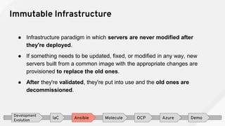 Ansible: Infrastructure as Code for OpenShift | PPTX