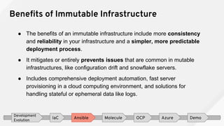 Ansible: Infrastructure as Code for OpenShift | PPTX