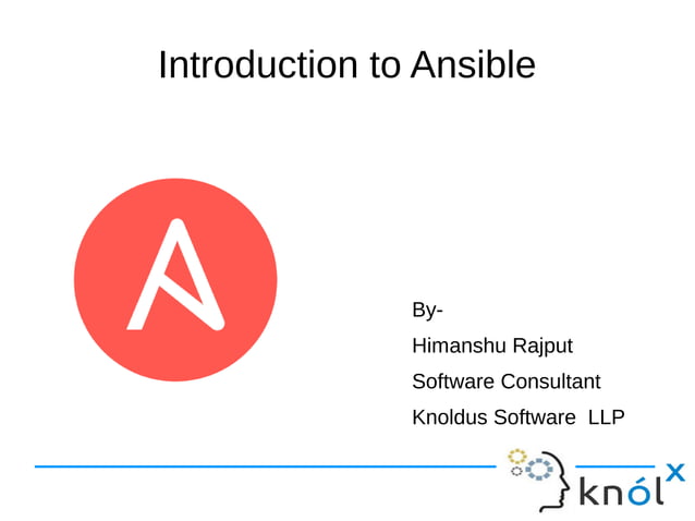 Introduction to Ansible | ODP