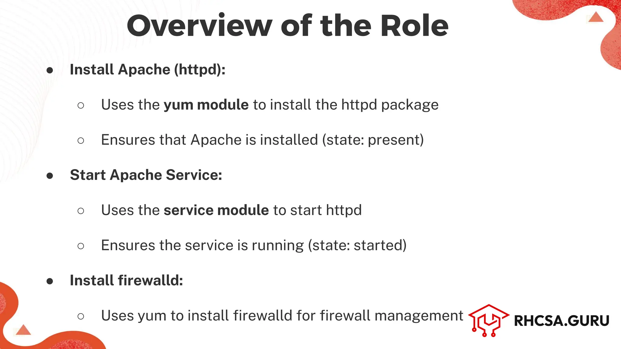 Comprehensive Guide to Ansible Roles - RHCE | PDF