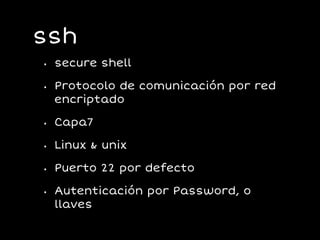 Ansible ssh y comandos ad-hoc | PPT | Free Download