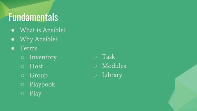 Ansible Tutorial Pdf