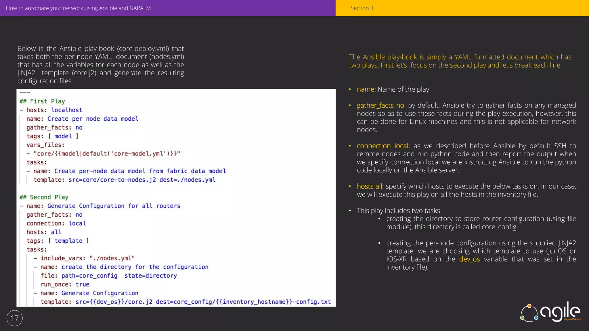 Automate Your Network With Ansible And Napalm Ppt