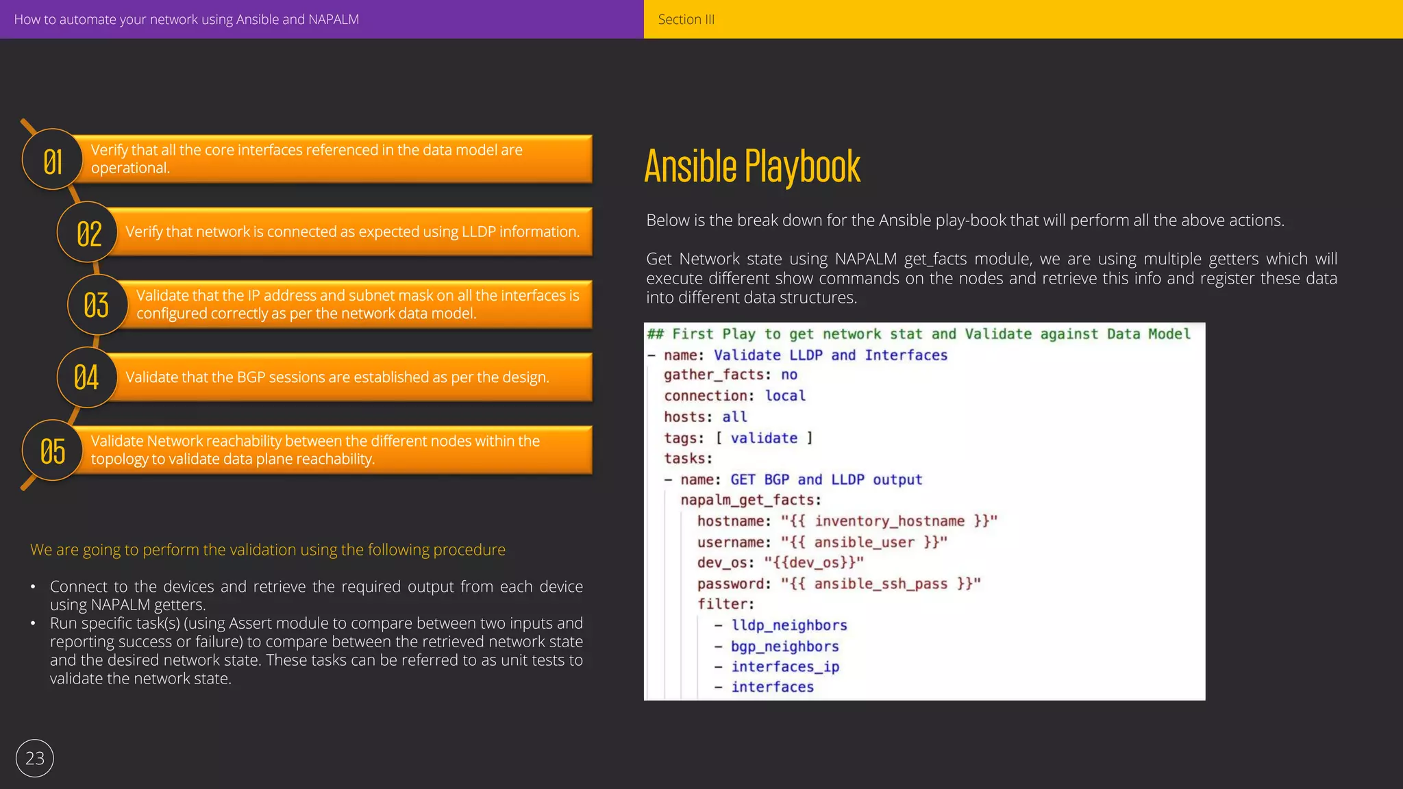 Automate Your Network With Ansible And Napalm Ppt
