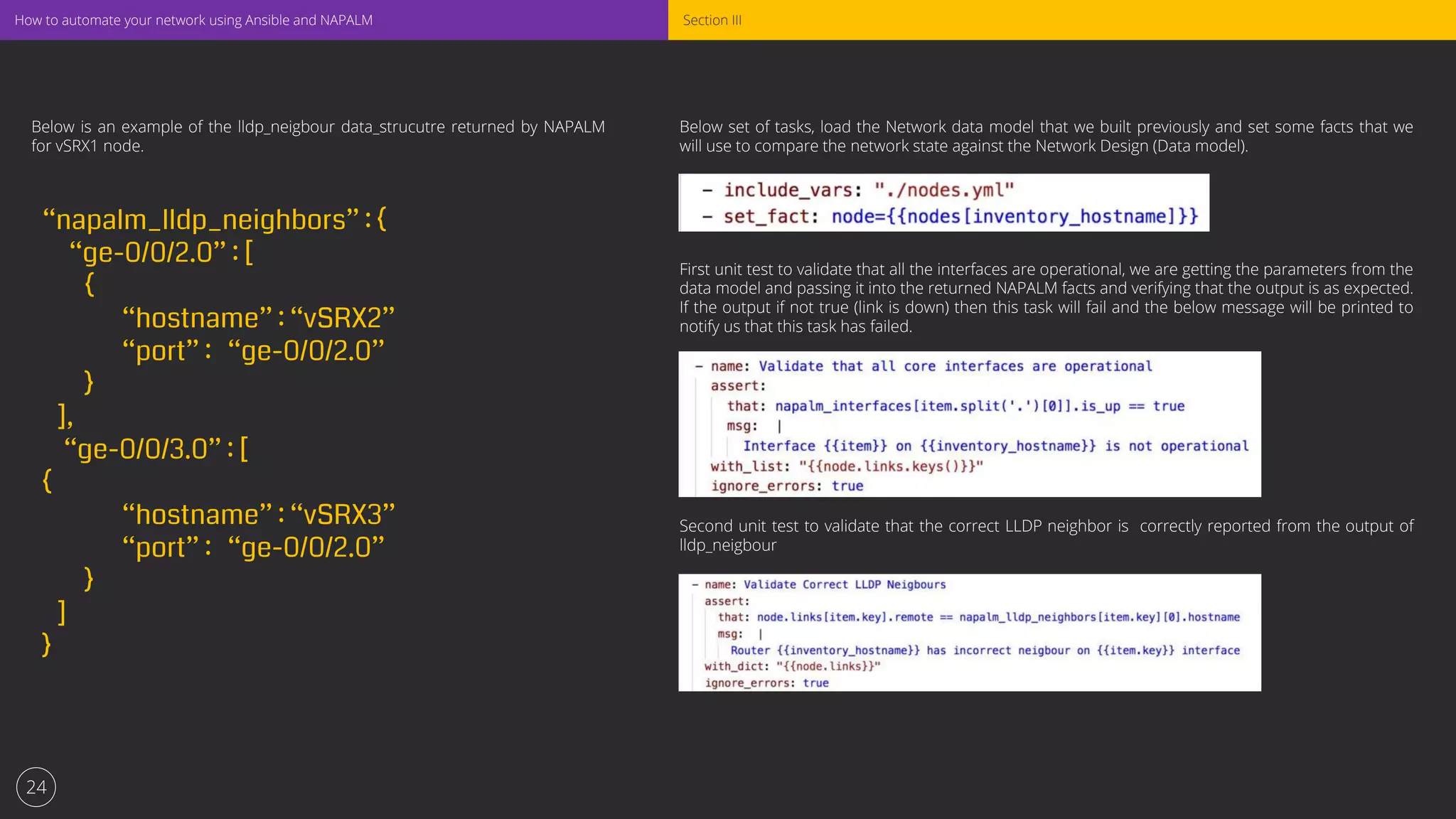 Automate Your Network With Ansible And Napalm Ppt
