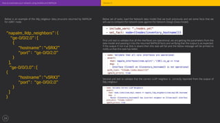 Automate your network with Ansible and NAPALM | PDF