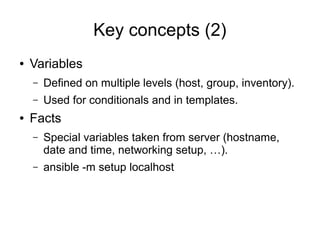 Ansible basics workshop | PPT