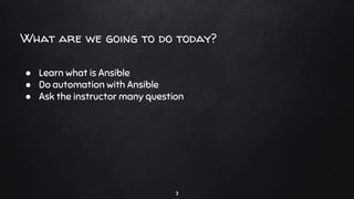 Ansible for Beginners | PPT