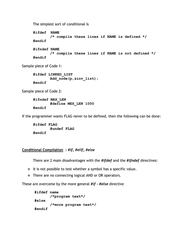 Ansi C Macros Pdf Programming Languages Computing 8218