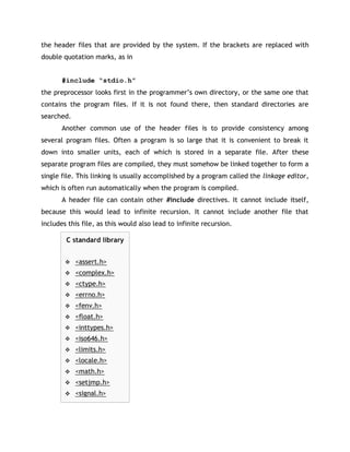 ANSI C Macros | PDF | Programming Languages | Computing