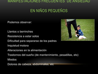 TRASTORNO DE ANSIEDAD EN NIÑOS Y ADOLESCENTES | PPTX