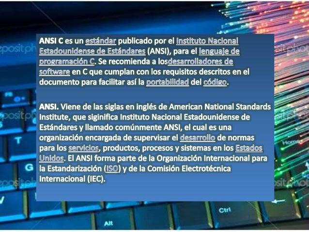 Estándares IEEE Y ANSI