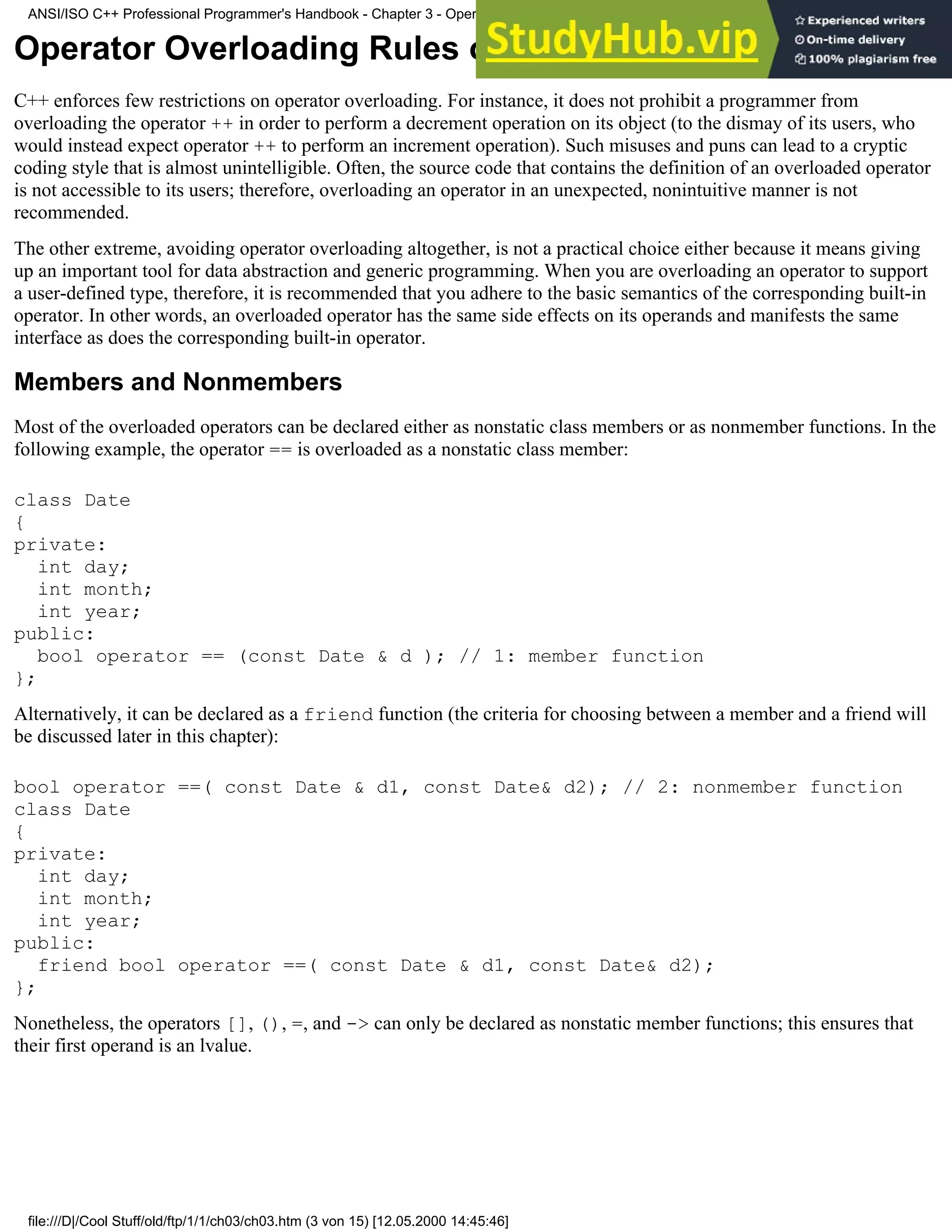 ANSI ISO C Professional Programmer S Handbook | PDF