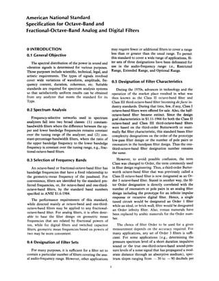 Ansi s1.11 1986(asa 65-1986) | PDF