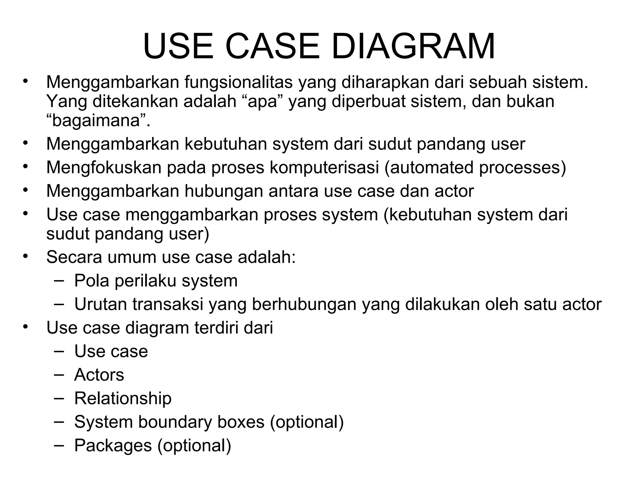Ansis 8 - Use Case Diagram | PPT