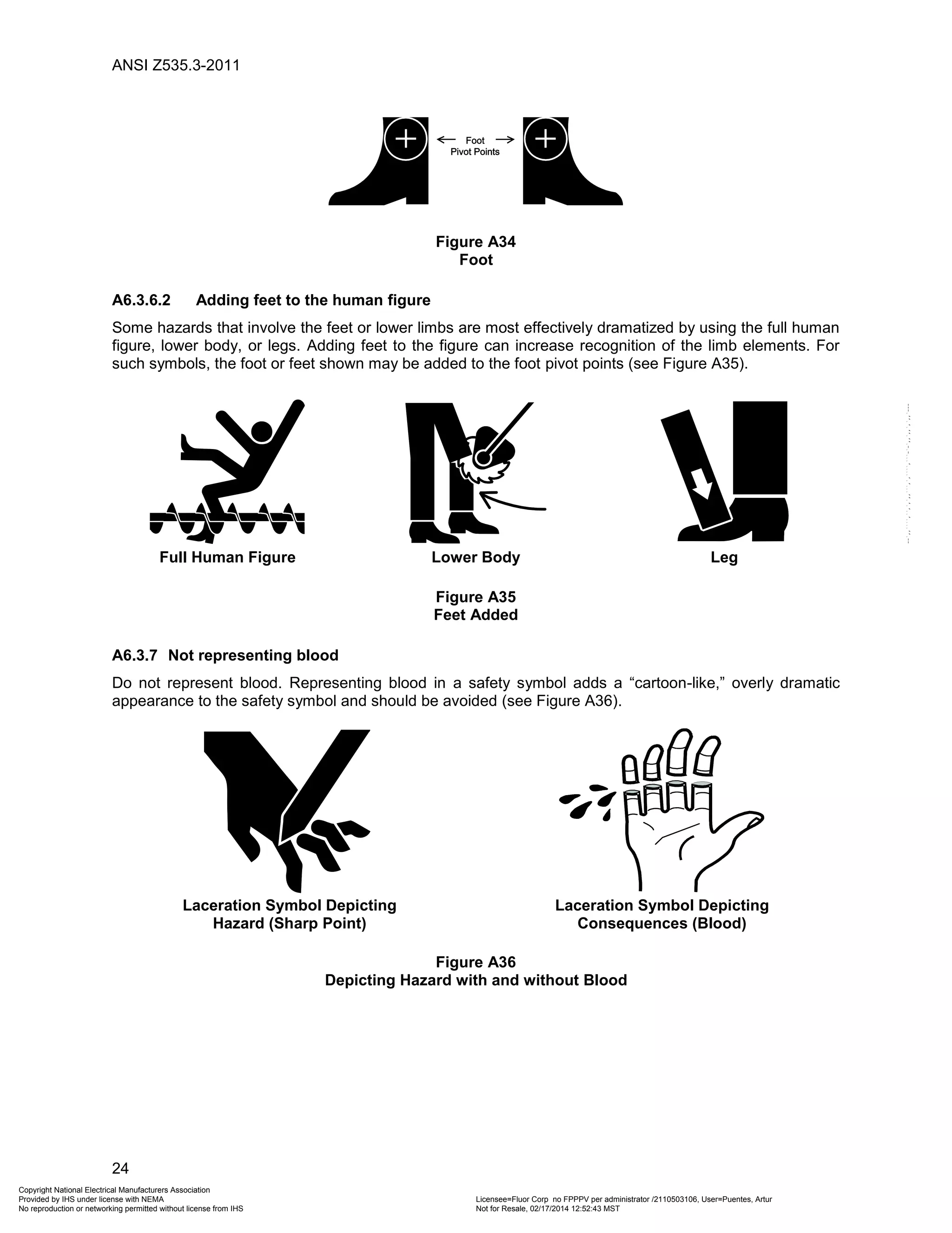 Ansi z535.3 2011 criteria for safety symbols | PDF