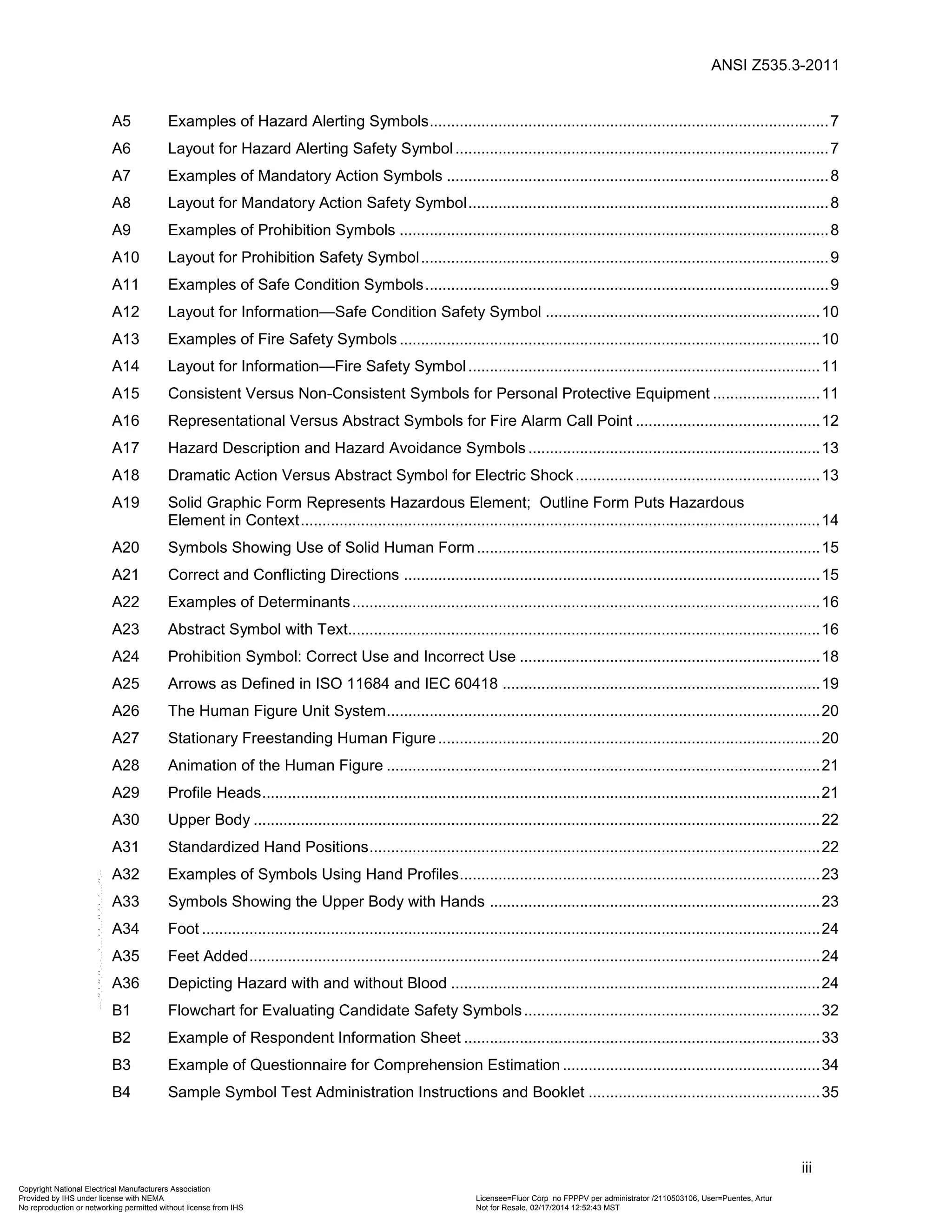 Ansi z535.3 2011 criteria for safety symbols | PDF