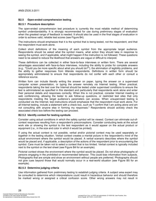 Ansi z535.3 2011 criteria for safety symbols | PDF