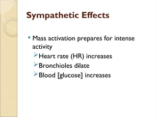ANS_Lect-5.ppt sympathtic AND parasympathetic | PPT | Brain and Nervous System Disorders ...