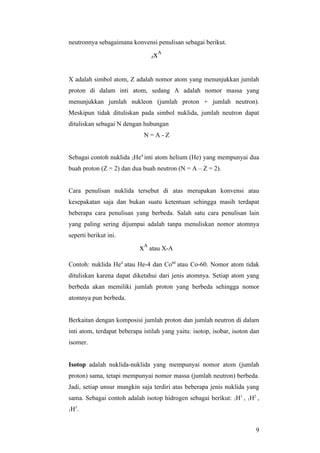 Ansn ind ins_dasar_fisika_radiasi | PDF