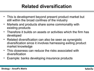 Ansoff | PPT