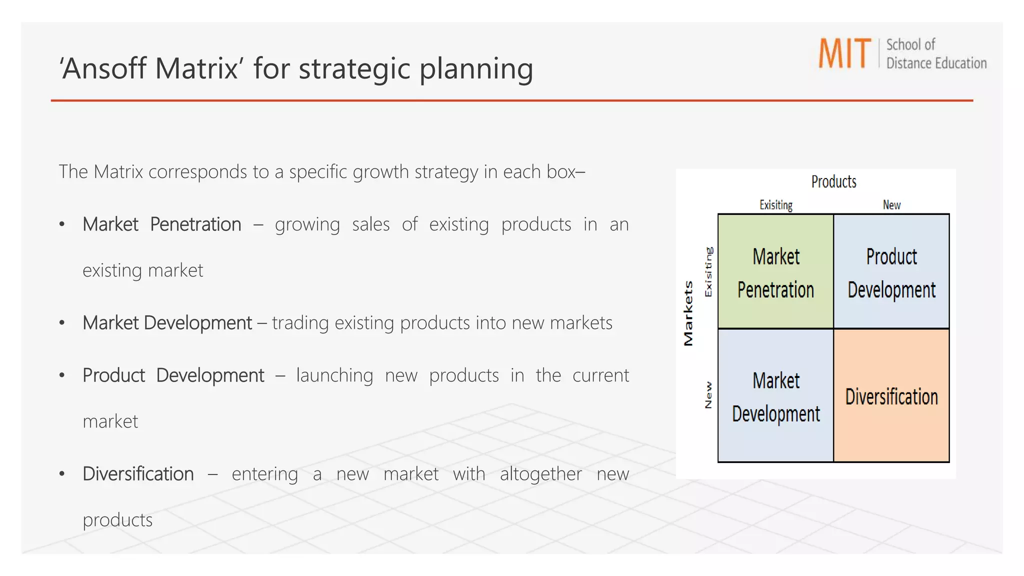 ansoff matrix for strategic planning.pptx