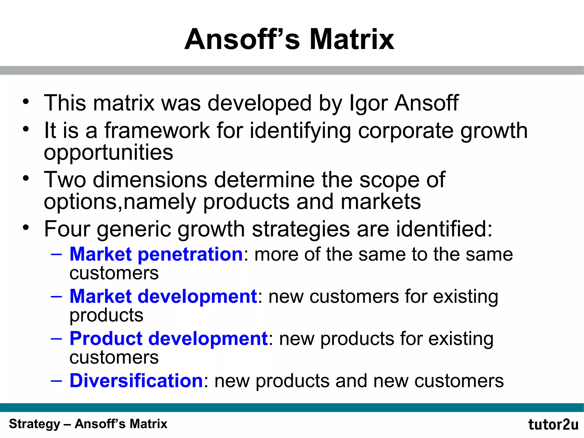 Ansoff Matrix Model.pdf