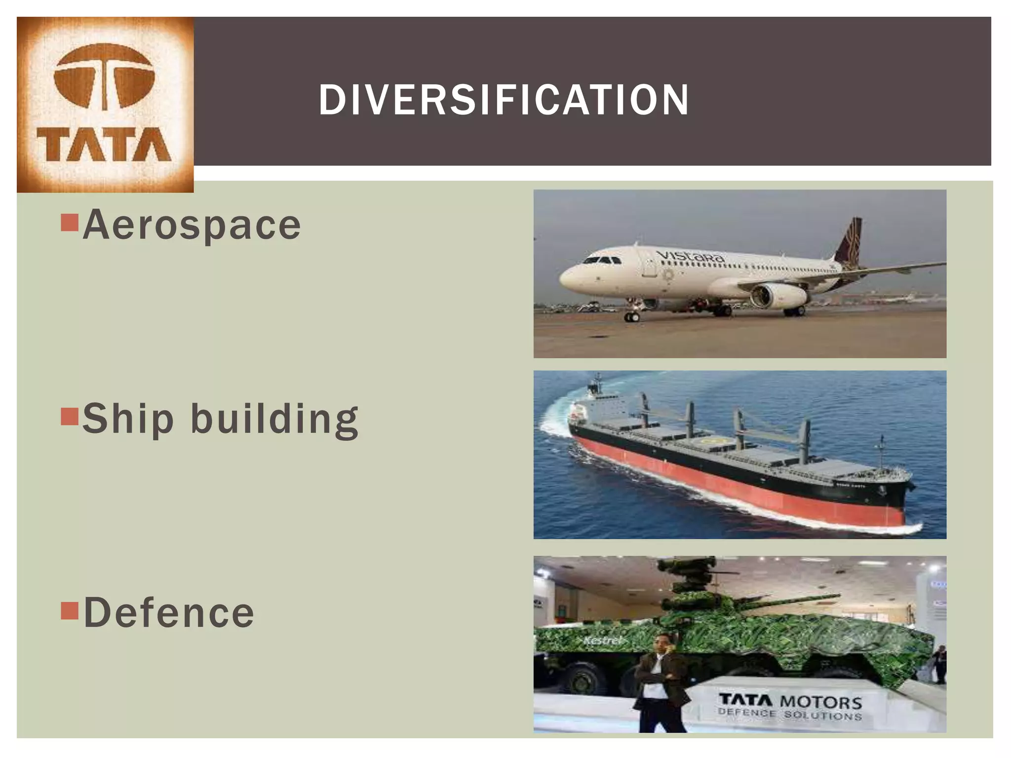 Ansoff's matrix ON TATA | PPTX