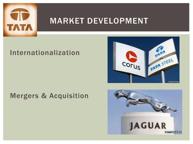 Ansoff's matrix ON TATA | PPTX