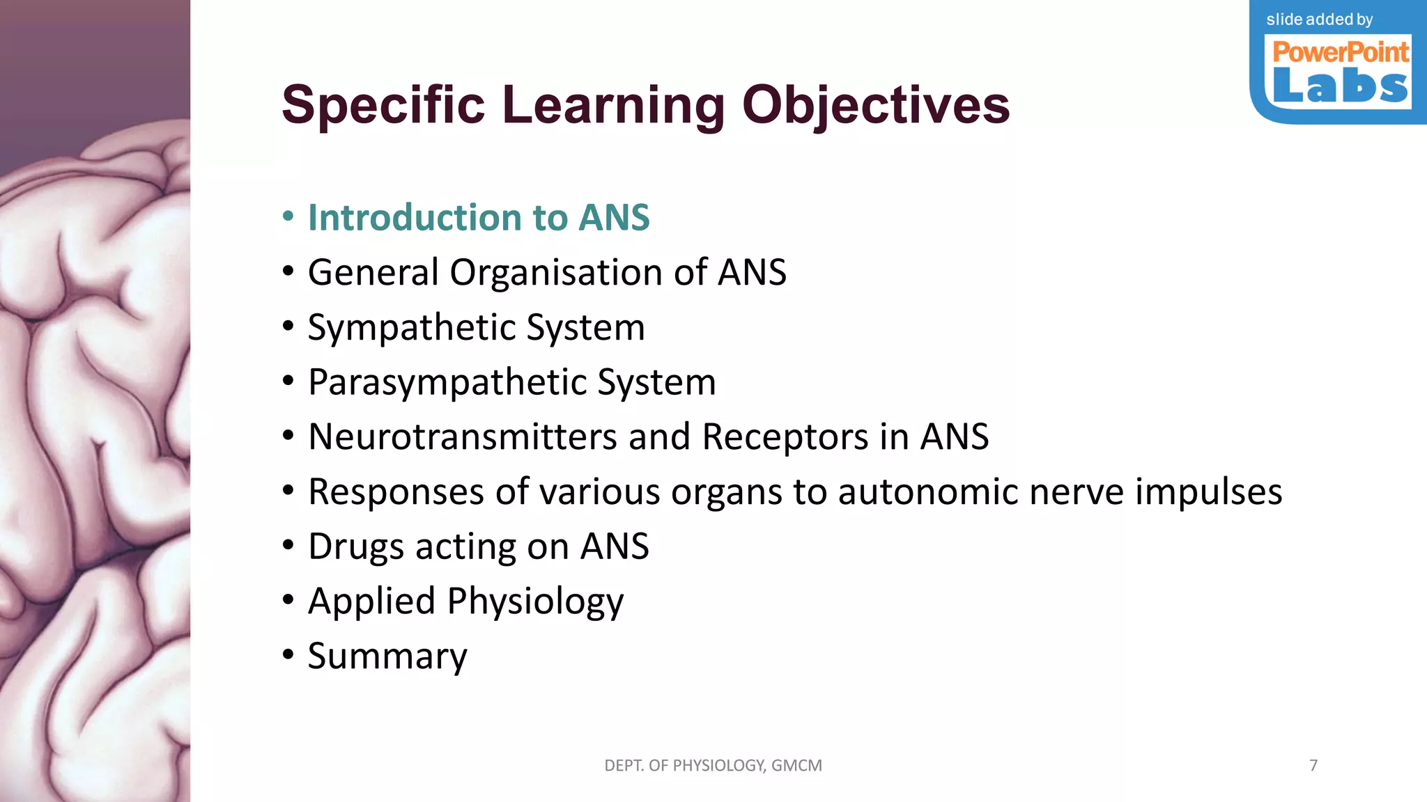 Autonomic Nervous System | PDF