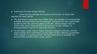 Autonomic nervous system test by shiva prasad | PPTX