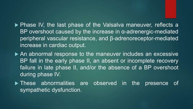 Autonomic nervous system testing arfa sulthana | PPT