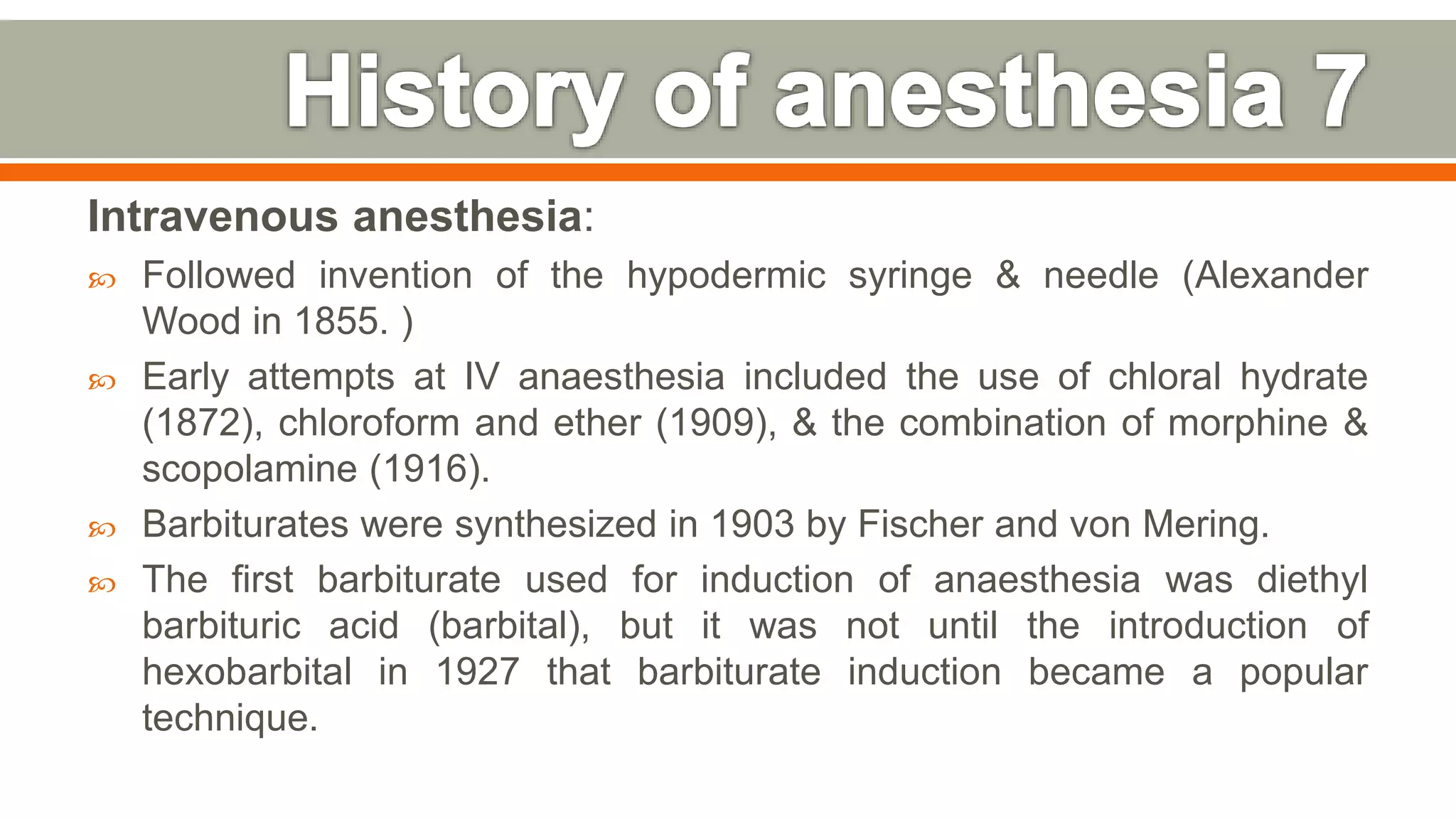 introduction to anesthesia | PPTX