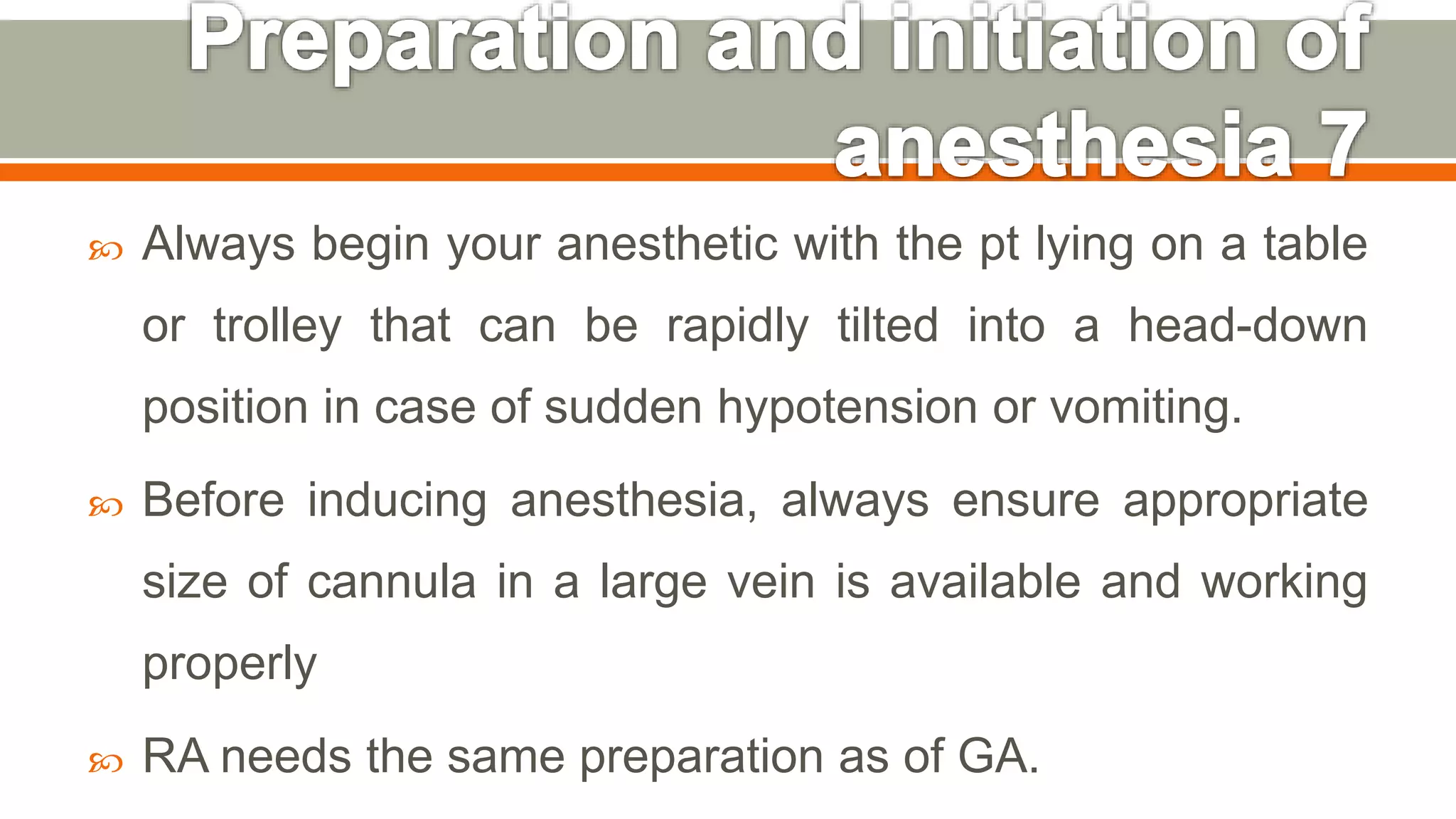 introduction to anesthesia | PPTX