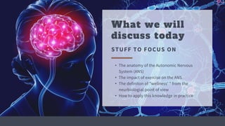 The effect of exercise on the Autonomic Nervous System (1).pptx