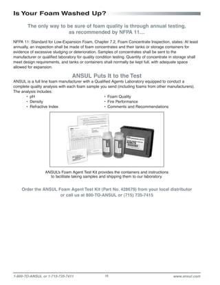 Ansul Foam | PDF